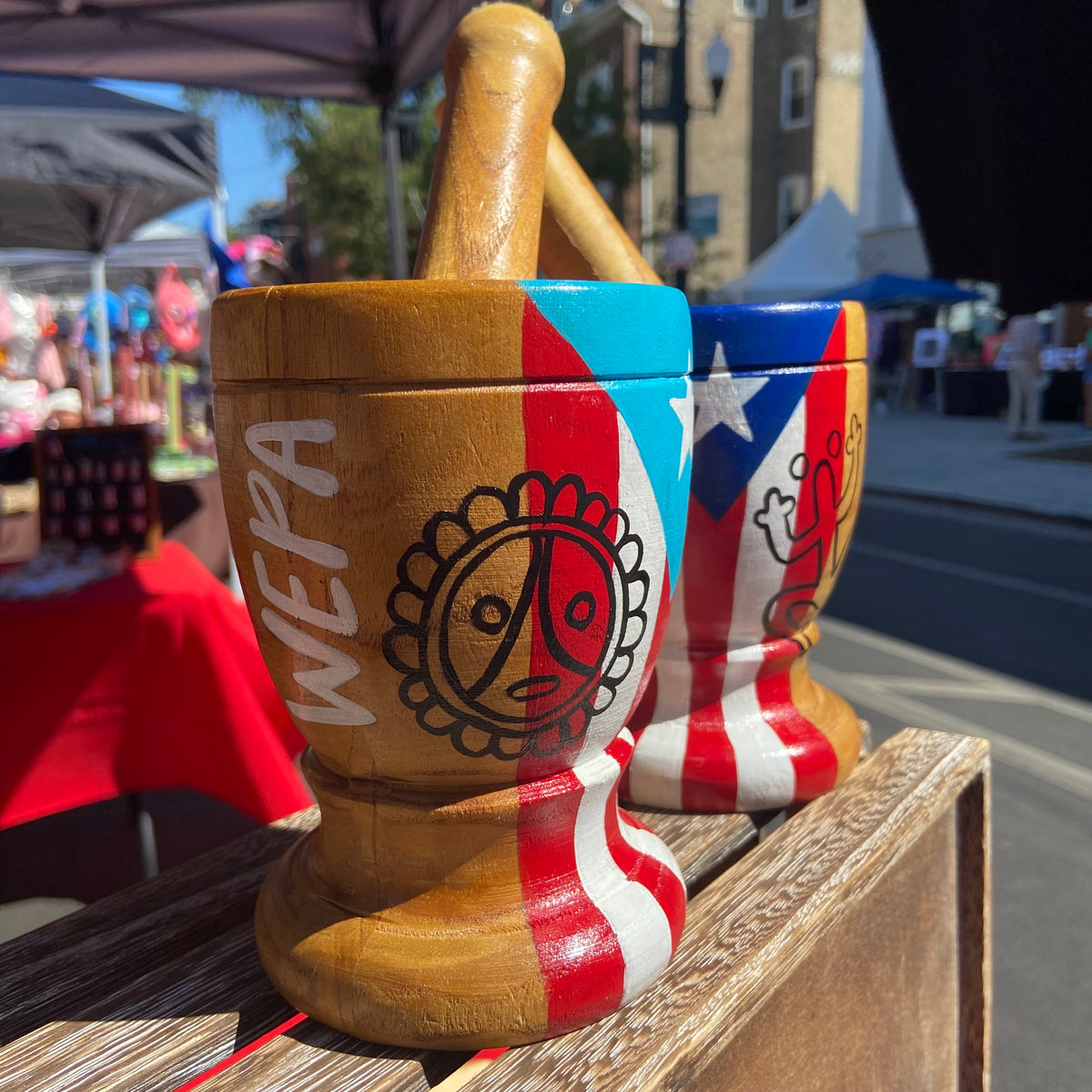 Taino Boricua Medium Pilon – NamArt Designs